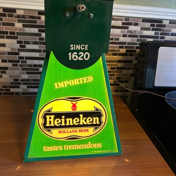 Other | Heineken Windmill Beer Display Sign | Poshmark